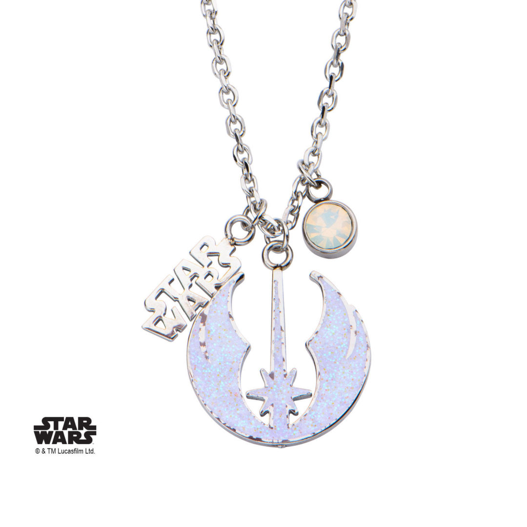 Jedi Order symbol glitter necklace - The Kessel Runway