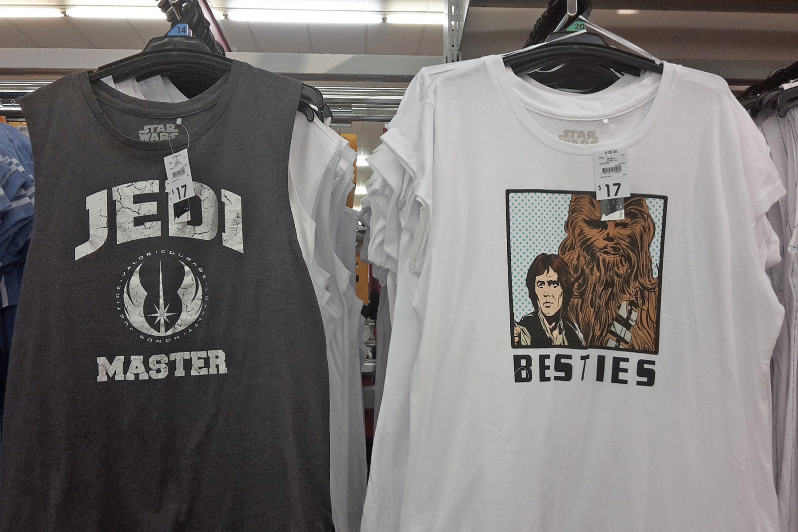 Women's Star Wars tops at Kmart NZ - The Kessel Runway