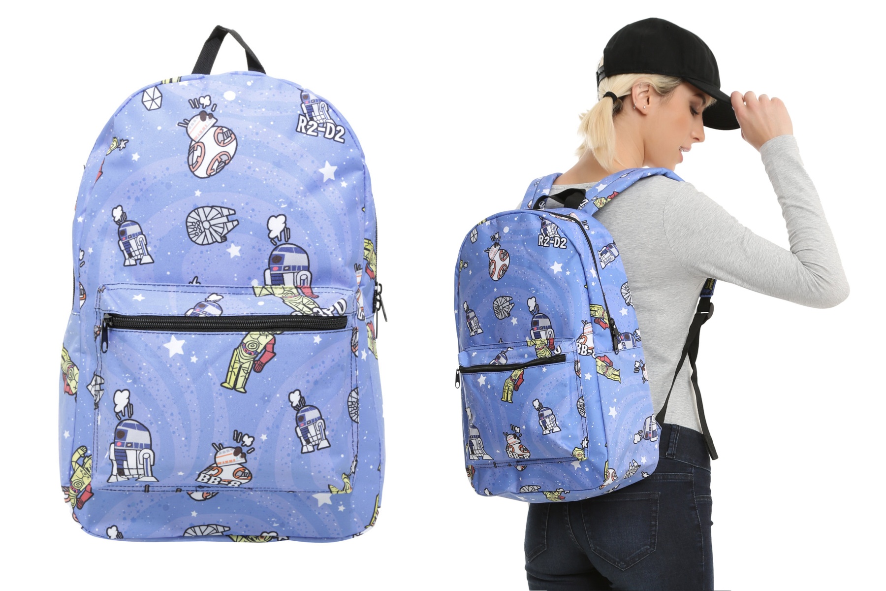 New Star Wars Droids Print Backpack - The Kessel Runway