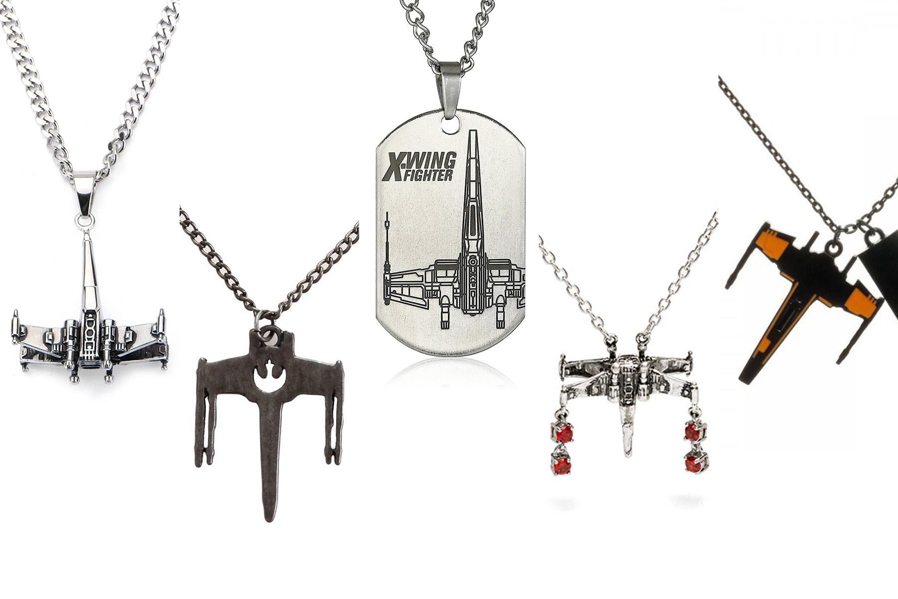 Leia's List - X-Wing Fighter Necklaces - The Kessel Runway