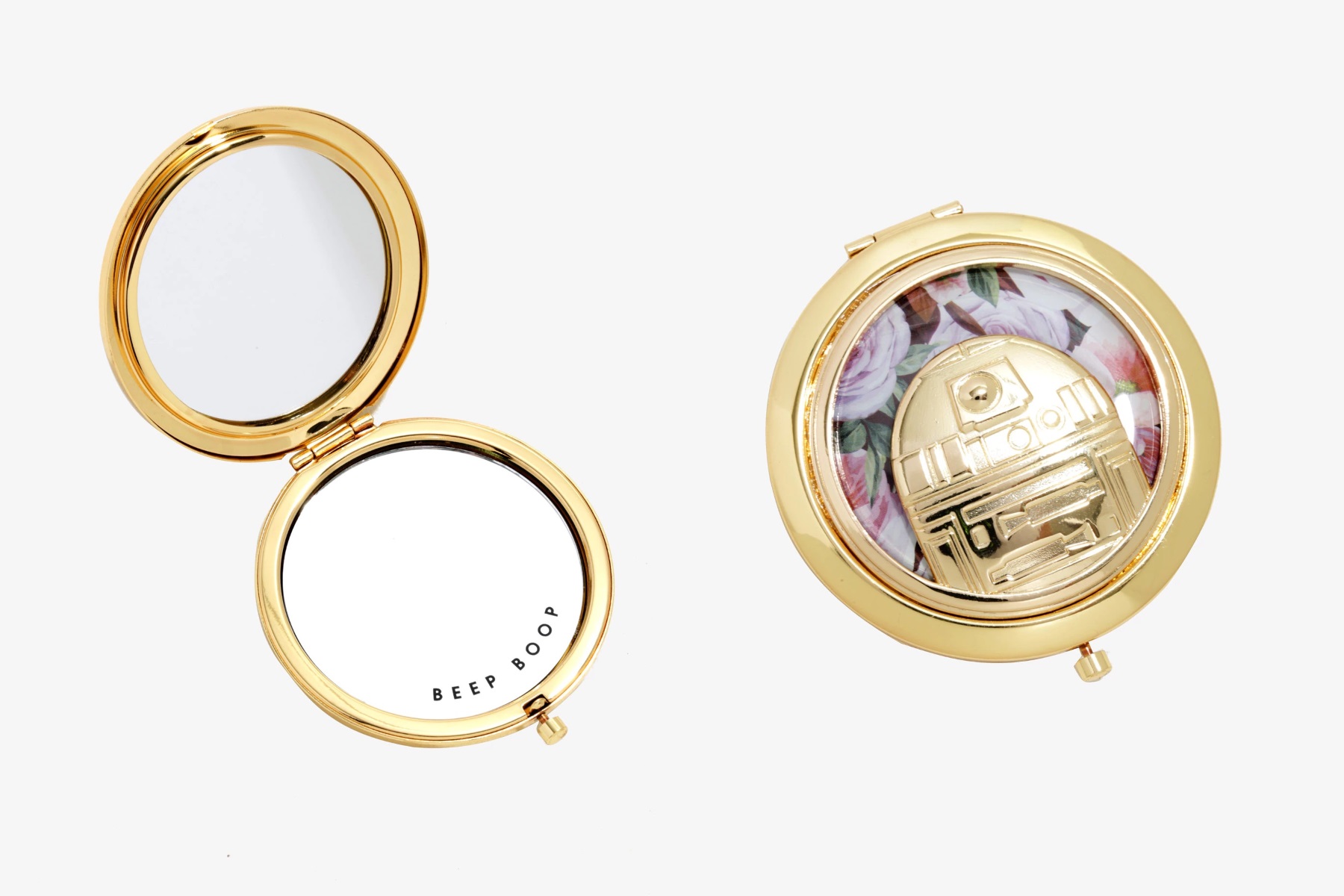 Star Wars R2-D2 Floral Compact Mirror - The Kessel Runway