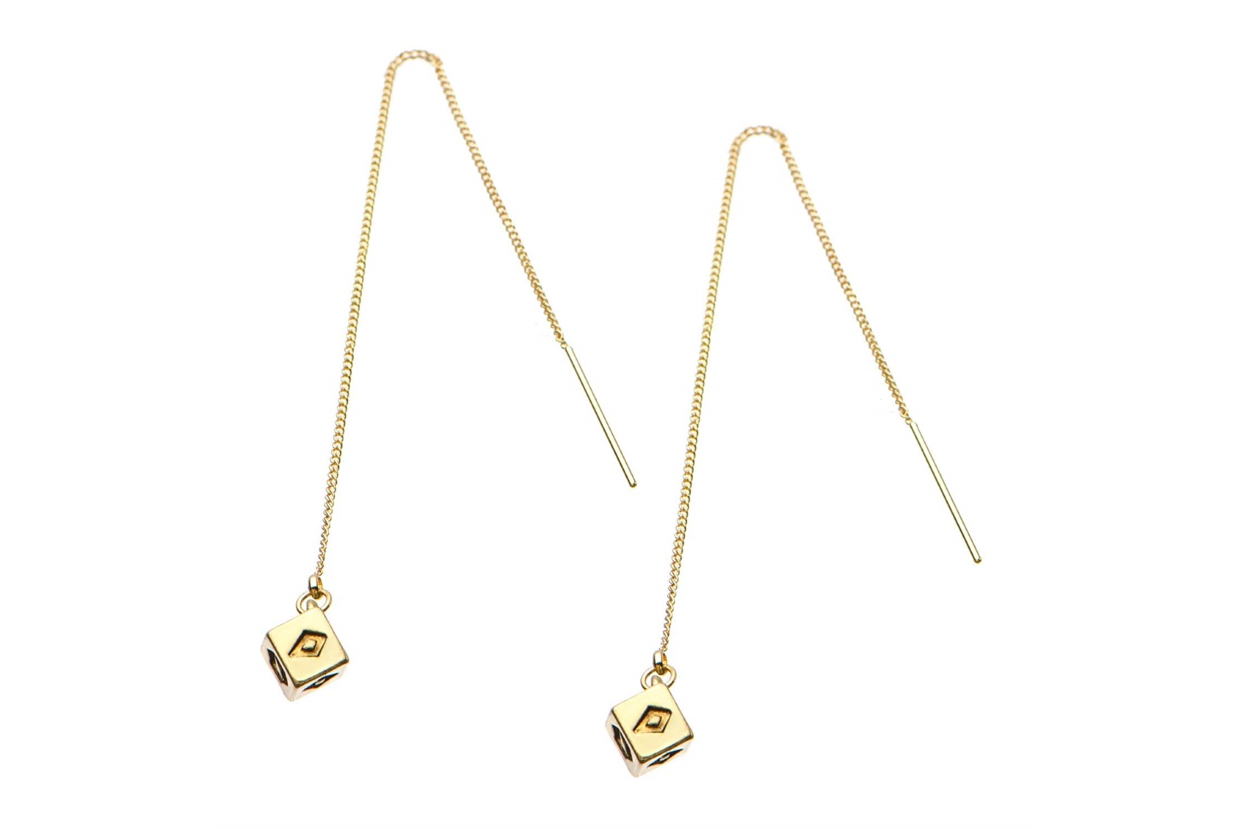 Star Wars Solo Dice Threaded Drop Earrings - The Kessel Runway