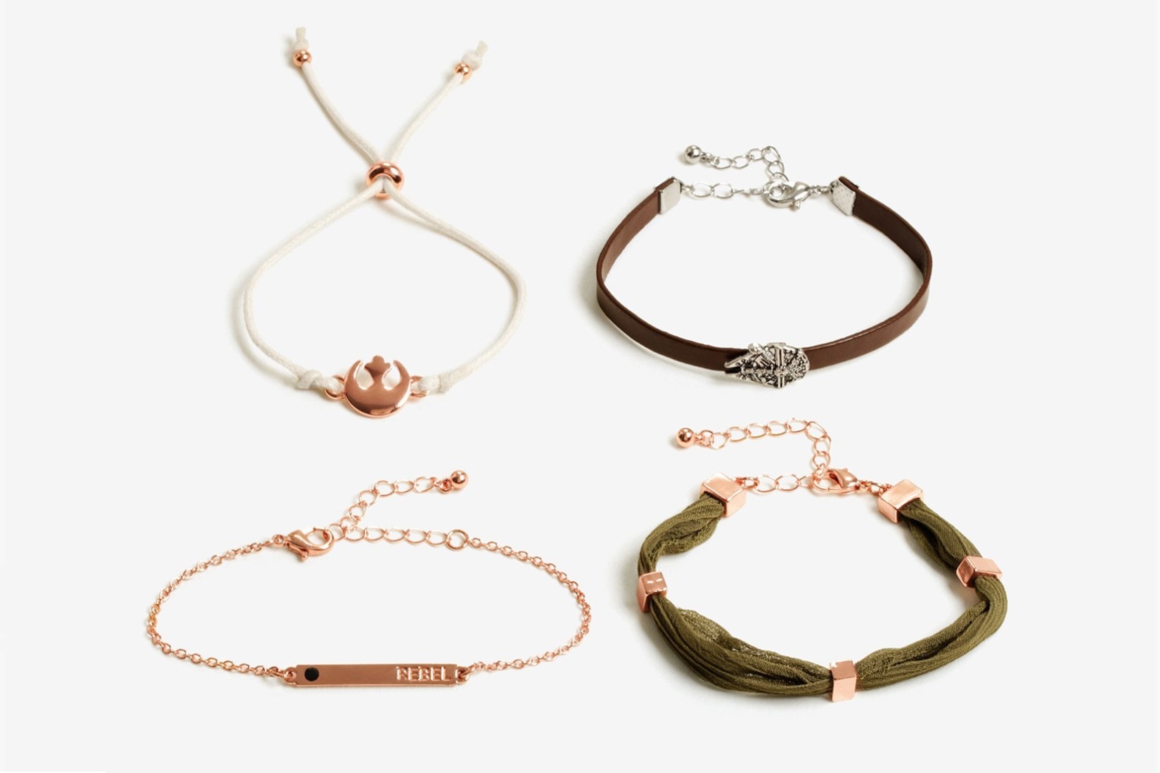 Star Wars Rebel Bracelet Set at Box Lunch - The Kessel Runway