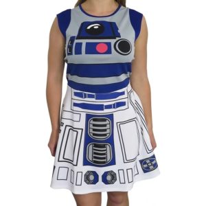 Women's Star Wars R2-D2 Cosplay Skater Dress - The Kessel Runway
