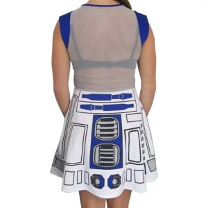 Women's Star Wars R2-D2 Cosplay Skater Dress - The Kessel Runway