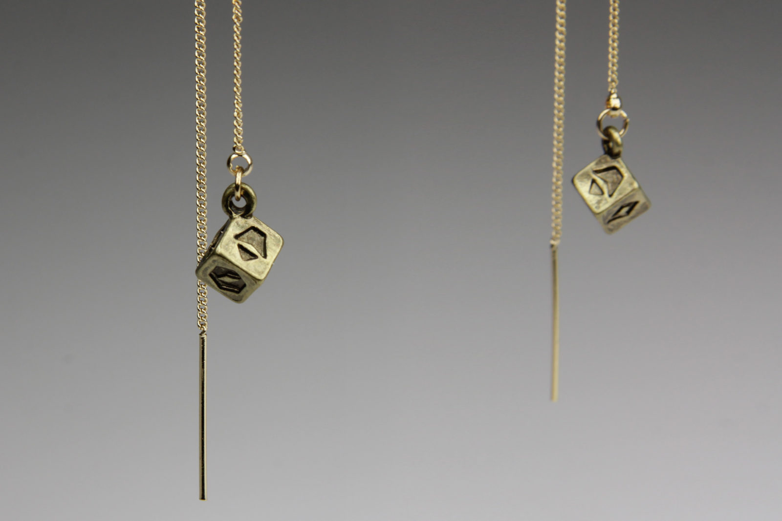 Review - Solo Dice Threaded Drop Earrings - The Kessel Runway