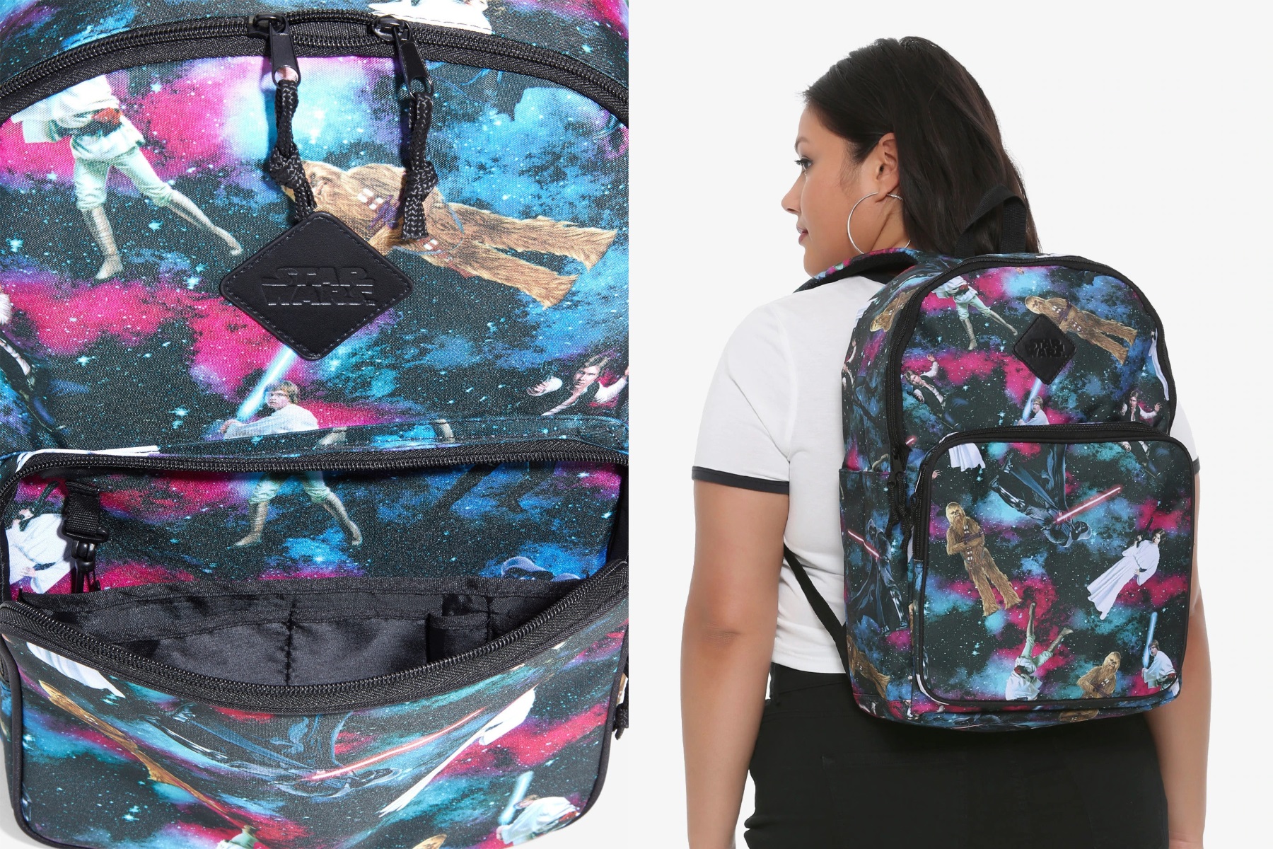 Star Wars Character Galaxy Backpack On Sale - The Kessel Runway