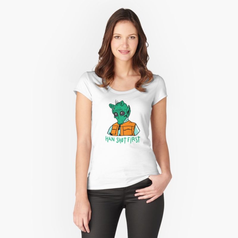 Leia's List - Women's Greedo Themed T-Shirts - The Kessel Runway