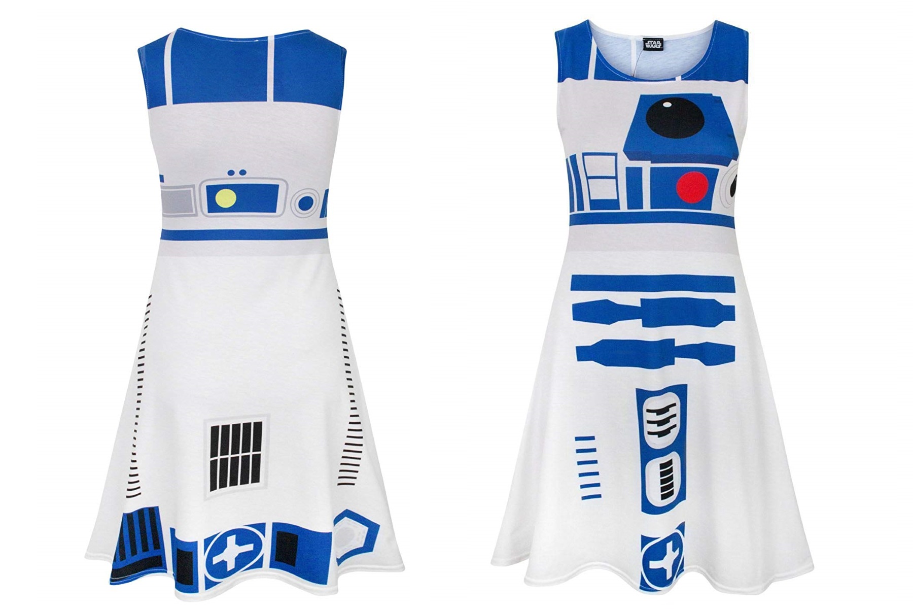 Women's R2-D2 Cosplay Style Dress on Amazon - The Kessel Runway