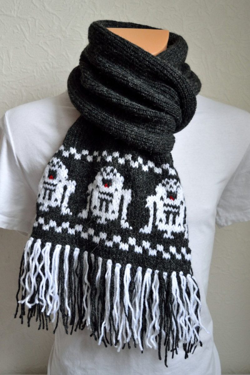 Star Wars Knitted Scarves by VidaKnitWorks - The Kessel Runway